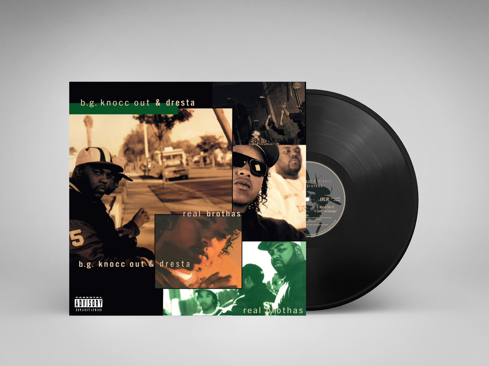B.G Knocc Out & Dresta Real Brothas 2xLP – HCR